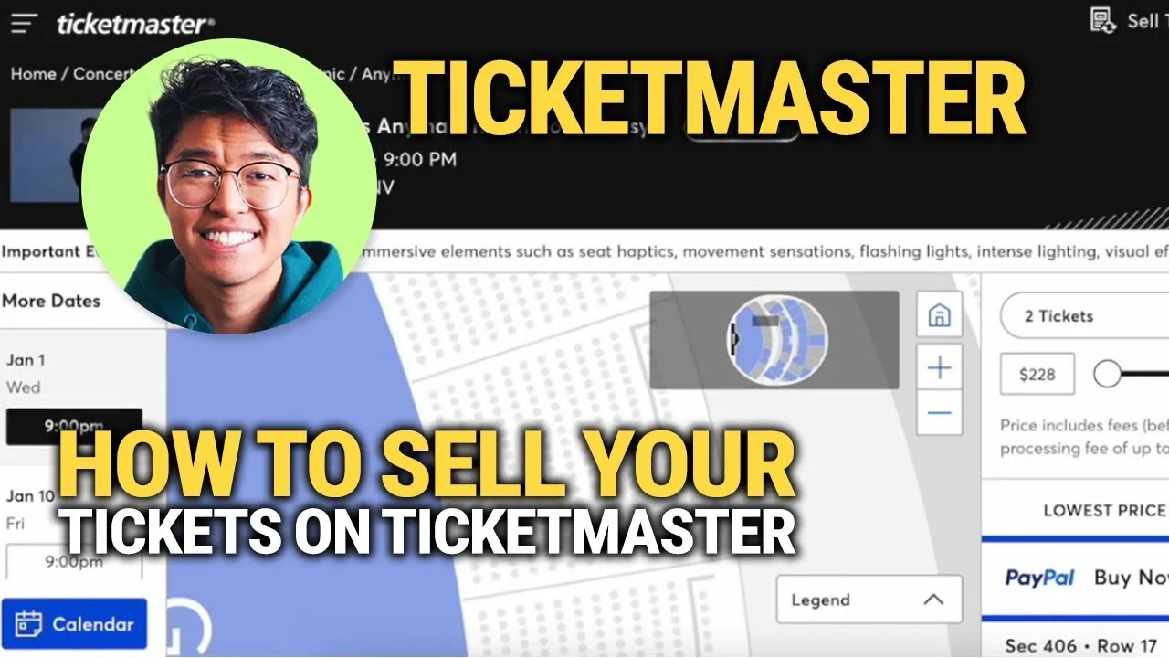 How To Sell Your Tickets On Ticketmaster: QUICK Guide! - YouTube