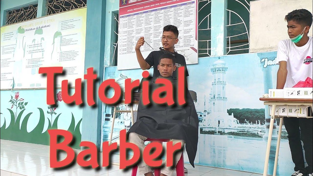 TUTORIAL BARBER - YouTube