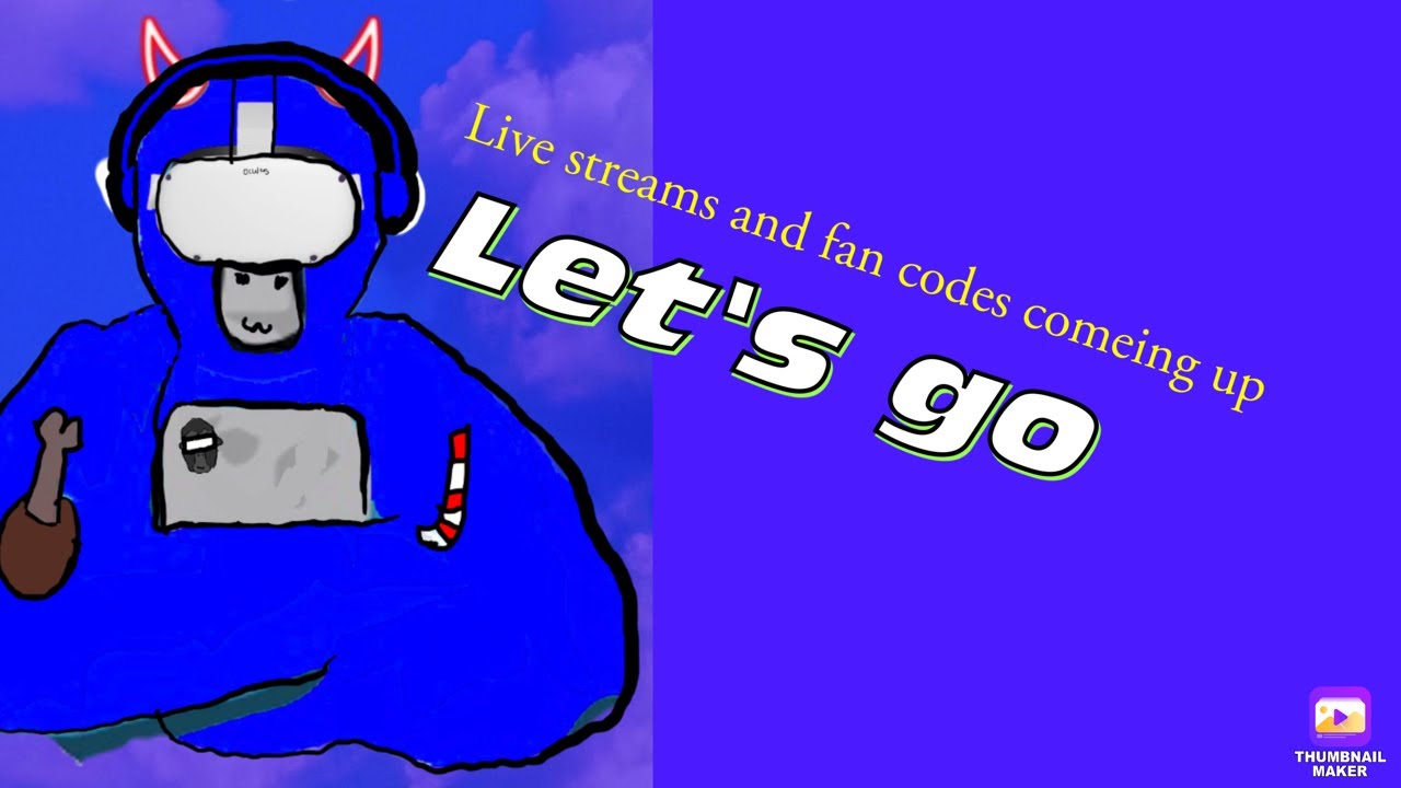 Live streams and fan codes comeing up! - YouTube