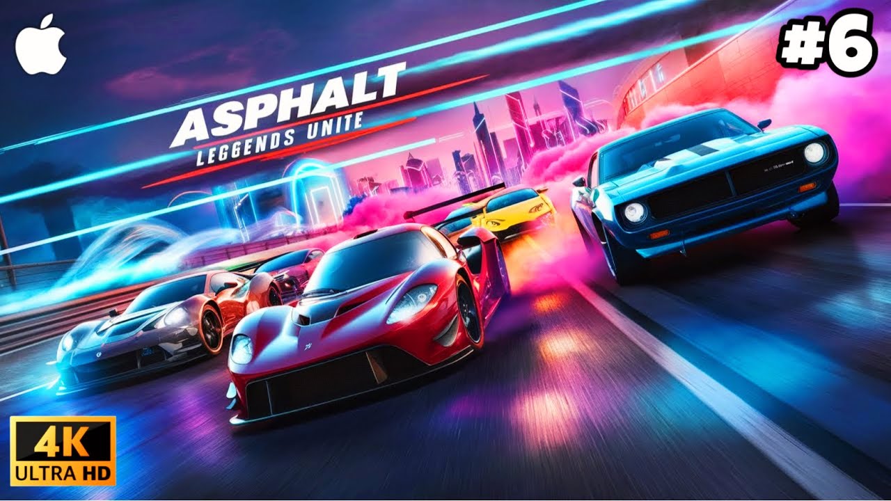 (iPAD) ASPHALT LEGENDS UNITE - CHAPTER CLASS D ELITE [4K 60fps] - YouTube