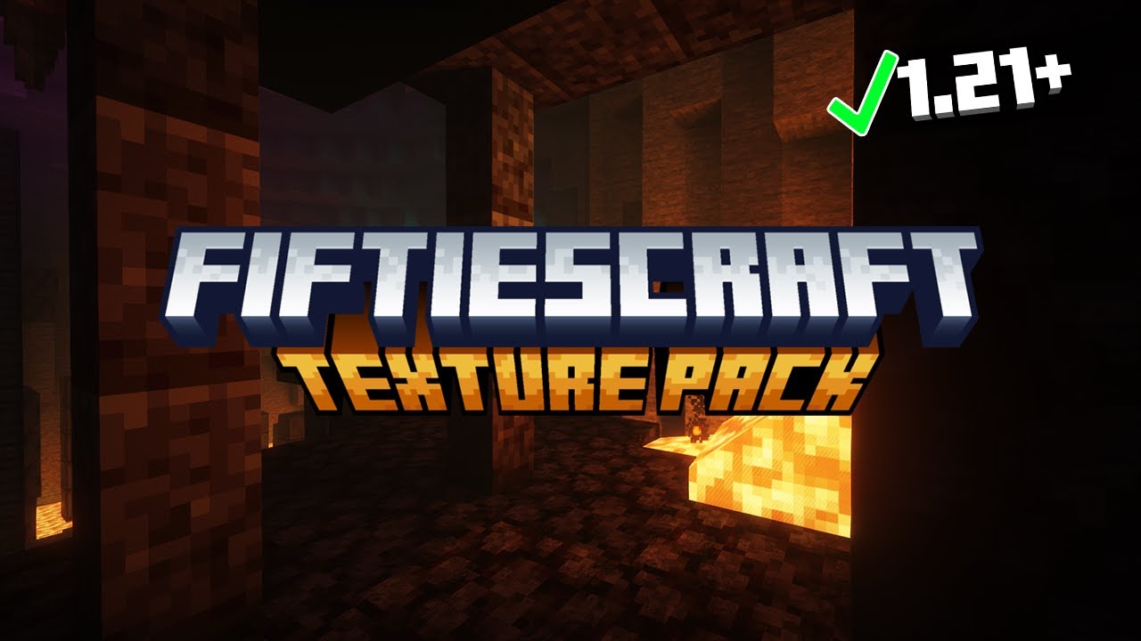 How to Download & Install FiftiesCraft Texture Pack in Minecraft 1.21.6 ...