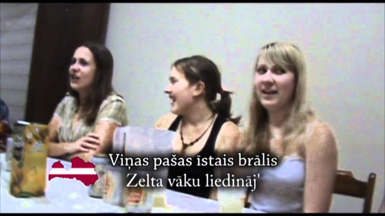 Riga Dimd - Latvian folk song - Ceiruleits - YouTube