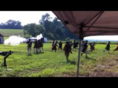 Actors Shoot Guns in a Battle Scene - YouTube