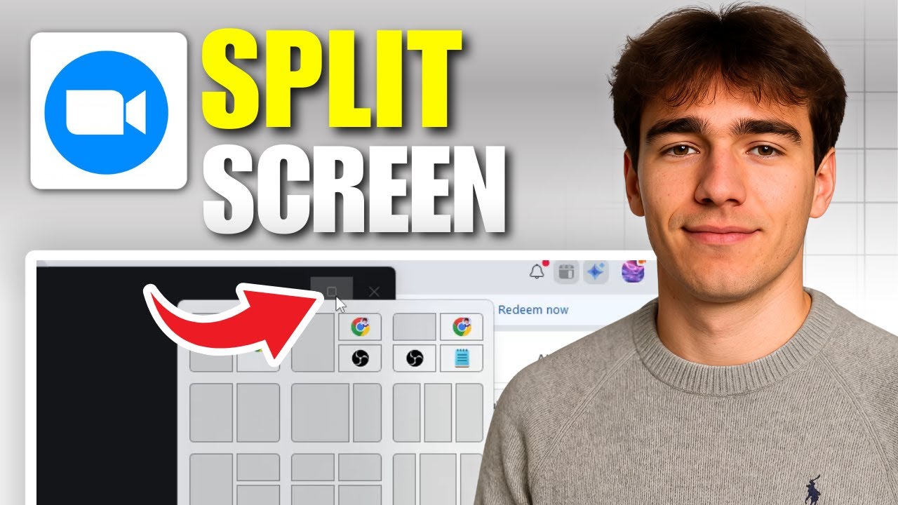 How To Split Screen On Zoom (Tutorial 2026) - YouTube