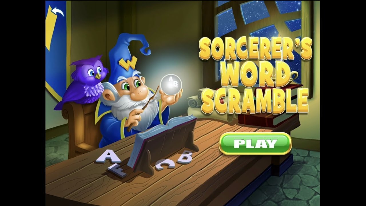 Adventure Academy Sorcerer's Word Scramble Tour/Review - YouTube
