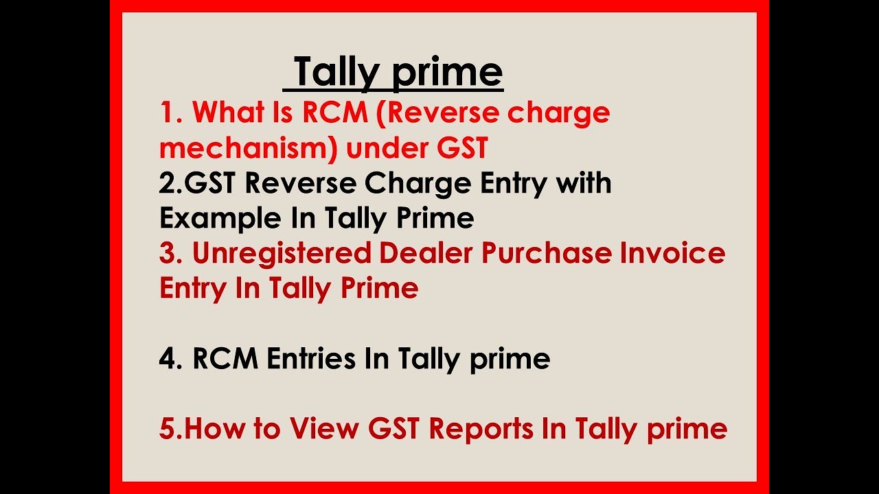 Unregistered Dealer Purchase Entry With GST In Tally Prime RCM Entry unregistered-dealer-purchase-entry-with-gst-in-tally-prime-rcm-entry