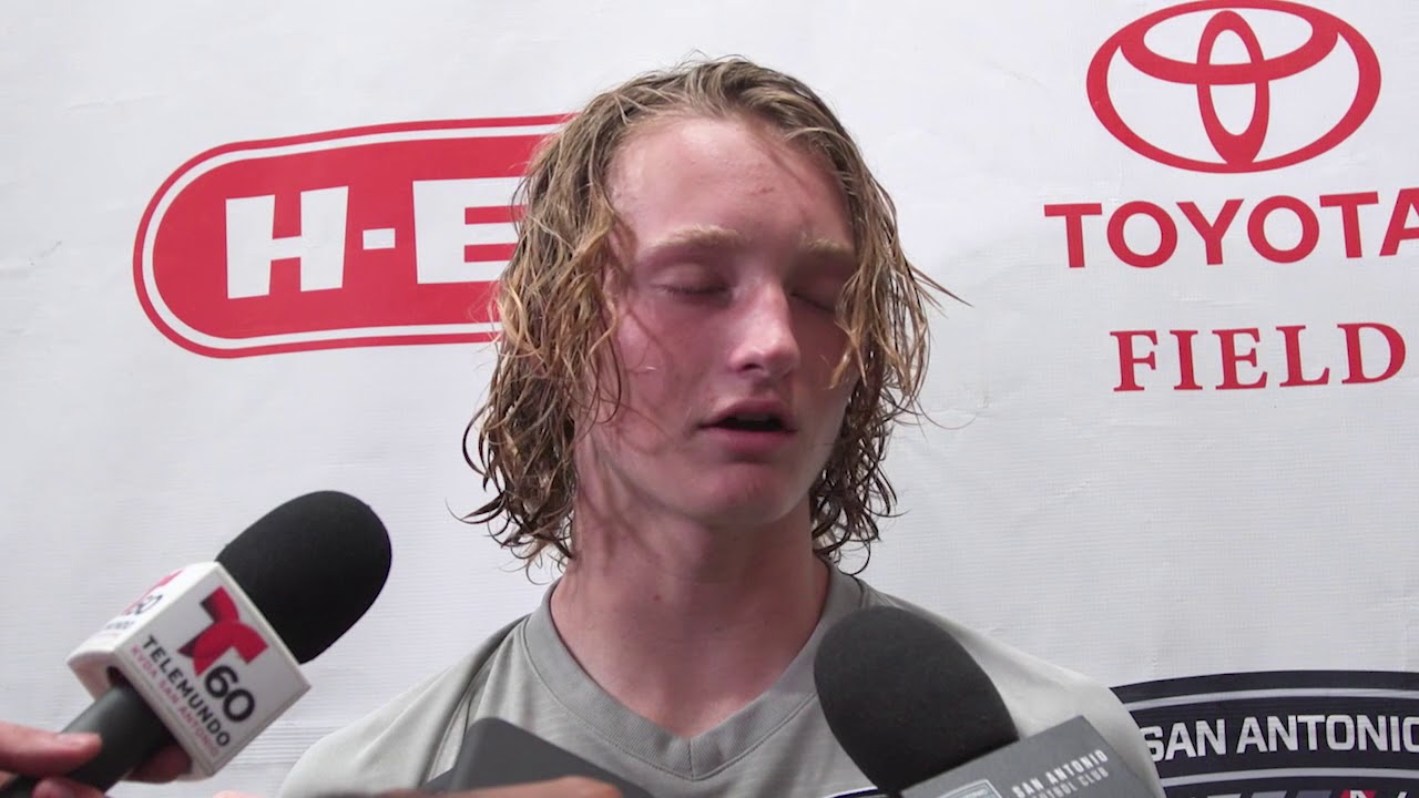 SAFC Midfielder Ethan Bryant Postgame Interview - 5.23.18 vs ...