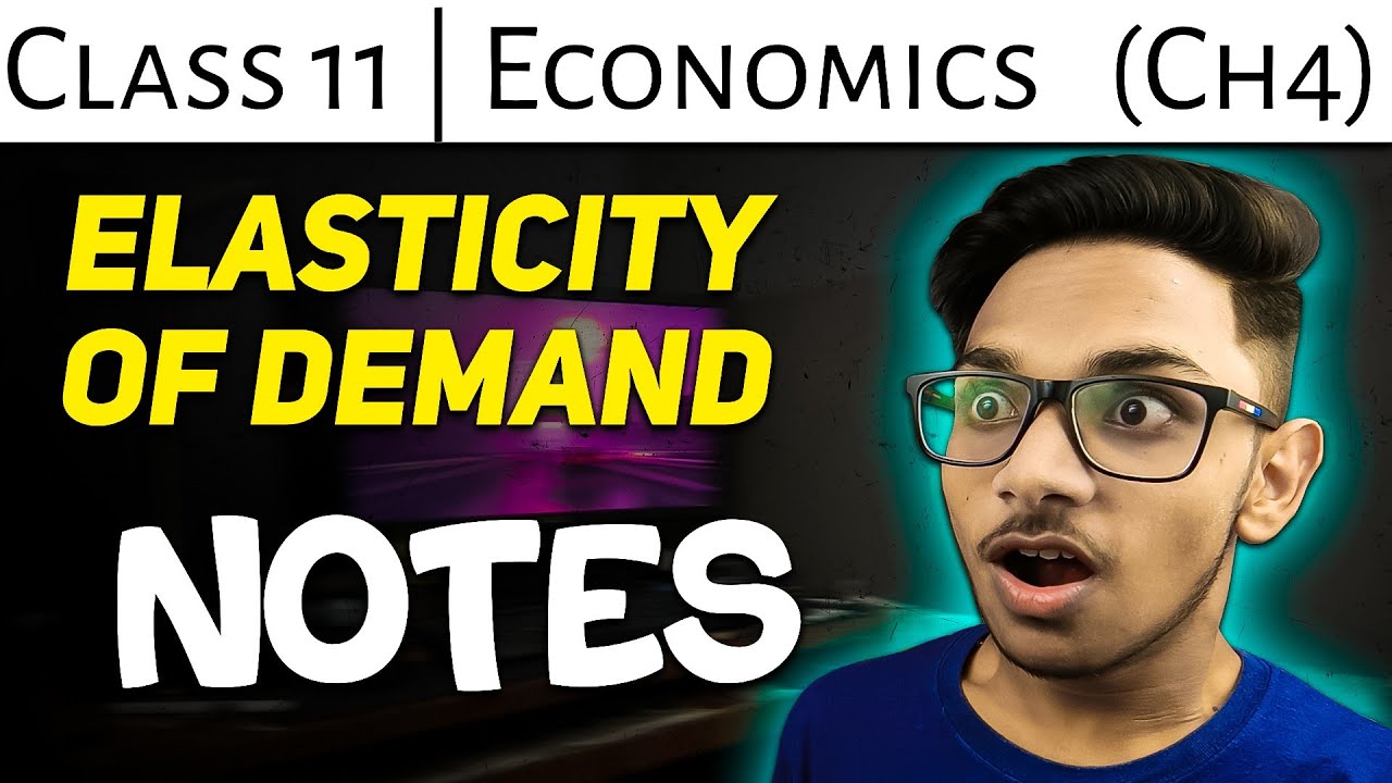Class 11 Economics Chapter 4 Notes Elasticity Of Demand Class 11 class-11-economics-chapter-4-notes-elasticity-of-demand-class-11