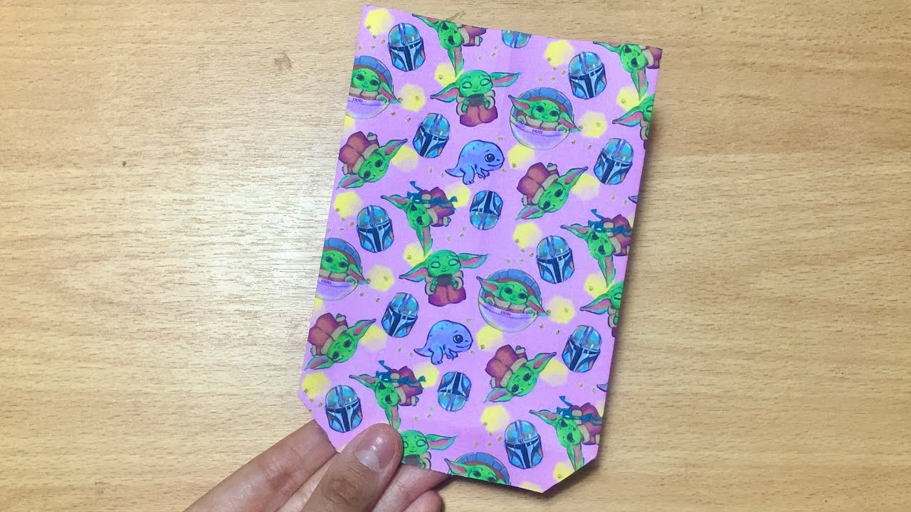 DIY How To Make Vertical Origami Paper Bag | Very easy | Tutorial - YouTube