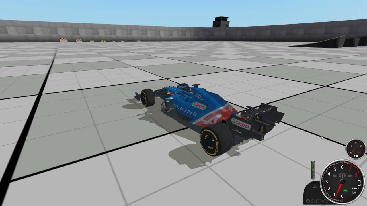 Formula 1 crash - Rigs of Rods - YouTube