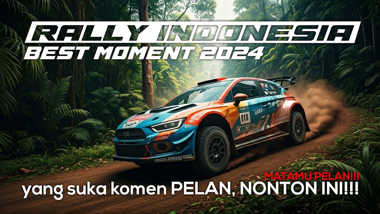 THE BEST MOMENTS FROM RALLY INDONESIA 2024 - YouTube