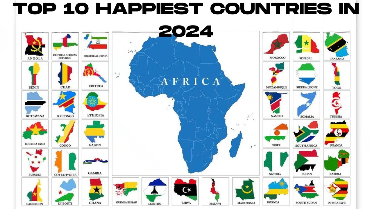 Top 10 Happiest Countries in Africa | Sunday Funday | african countries ...