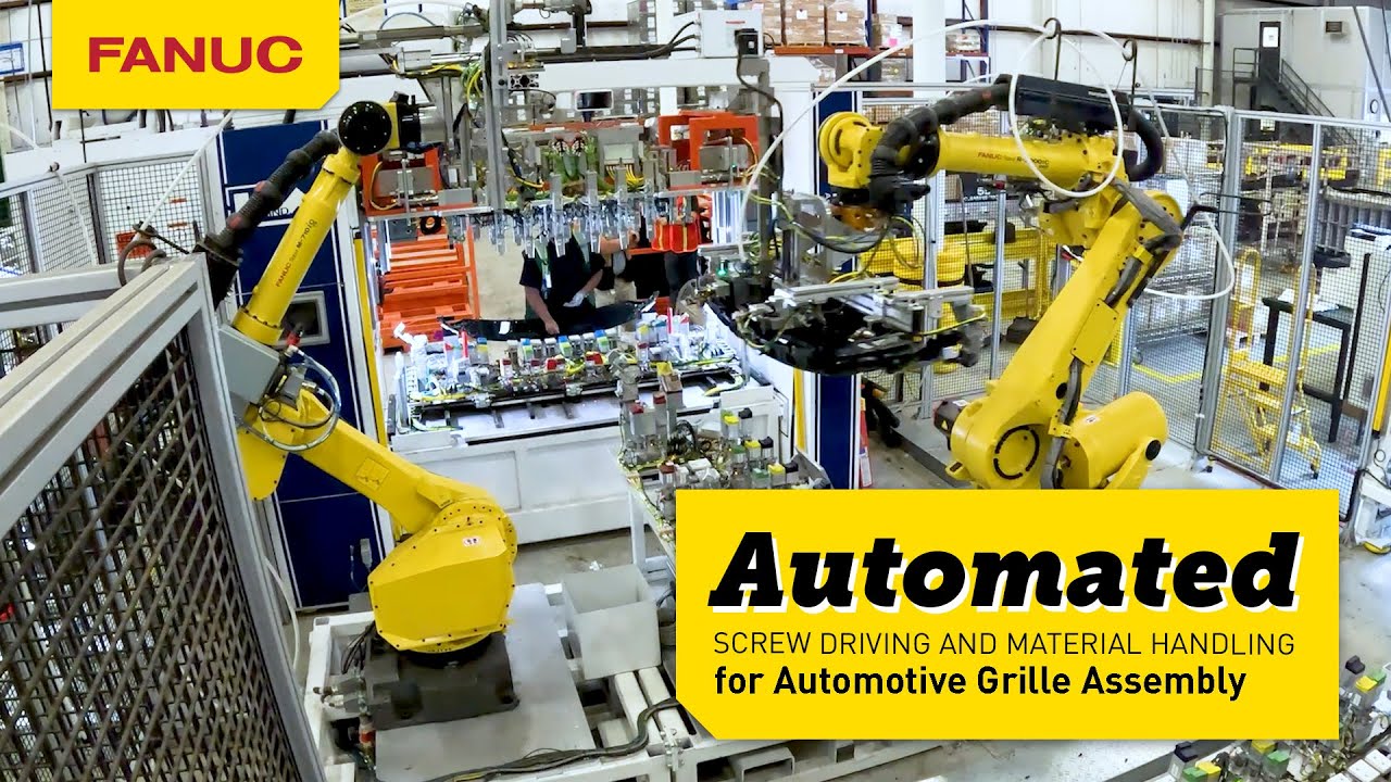 Screw Driving and Material Handling for Automotive Grille Assembly ...