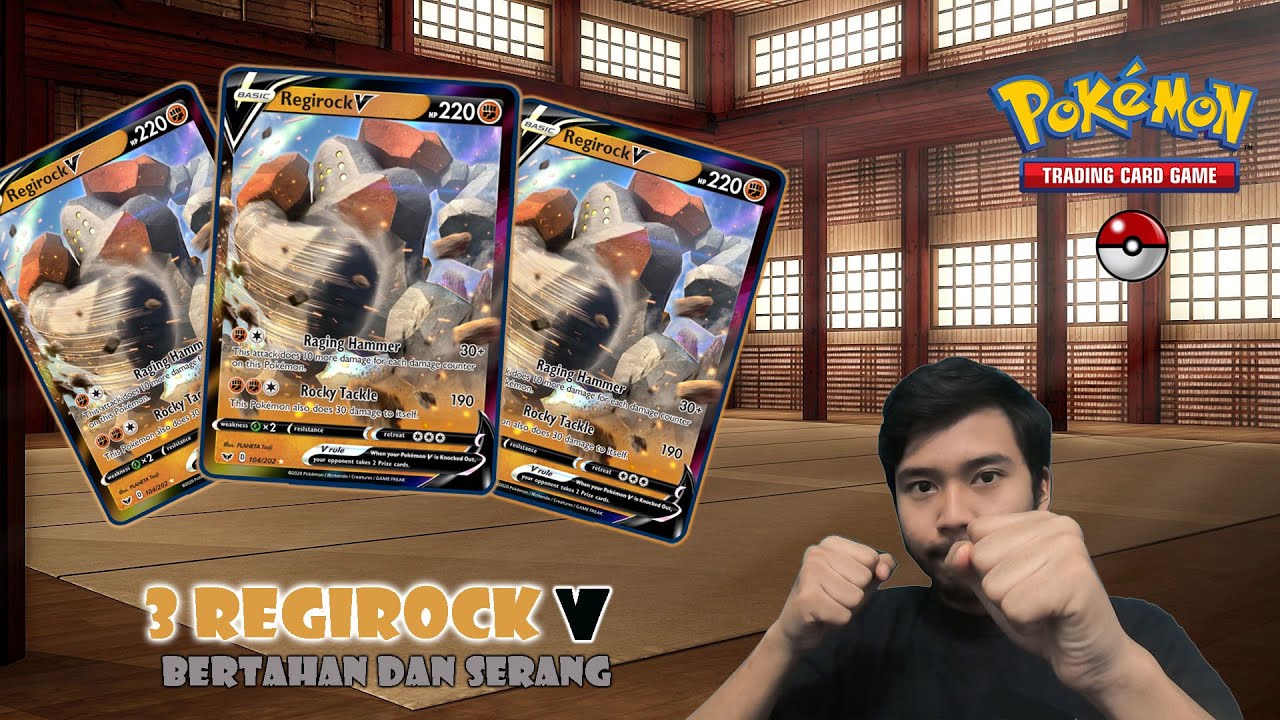 Deck REGIROCK V || Pokemon TCG Online Indonesia - YouTube