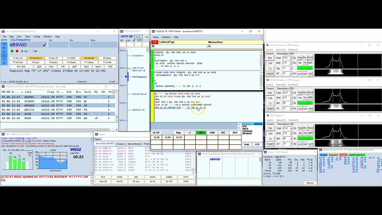 ARRL RTTY Roundup 2024 - YouTube