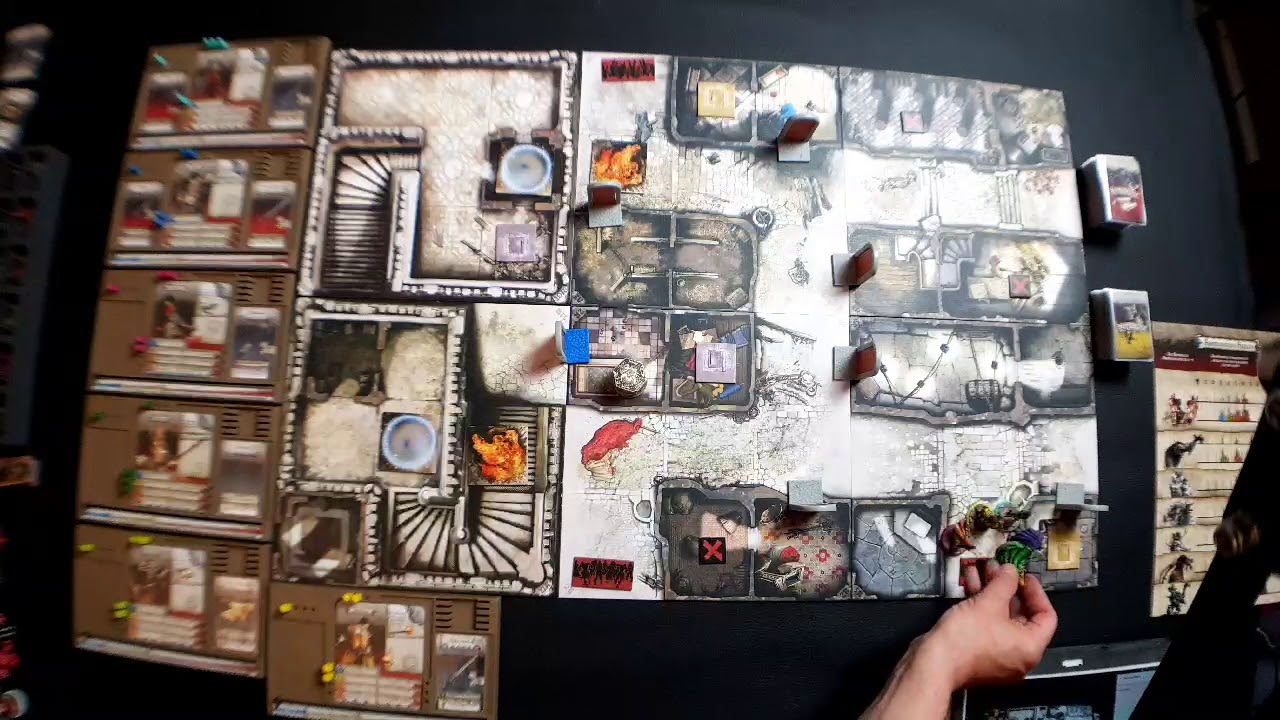 Zombicide black plague campagne Wulfsburg -Finale en live - YouTube