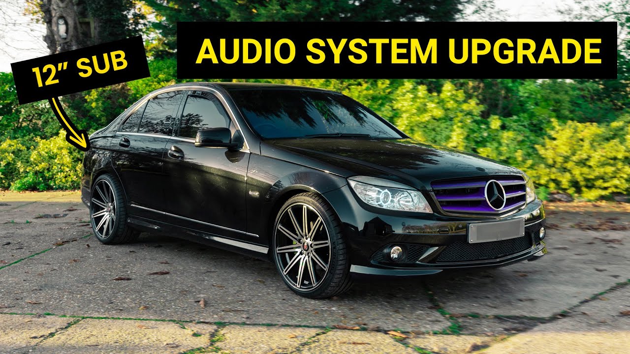 From Stock to Stunning: Mercedes C-Class Audio Upgrade - YouTube
