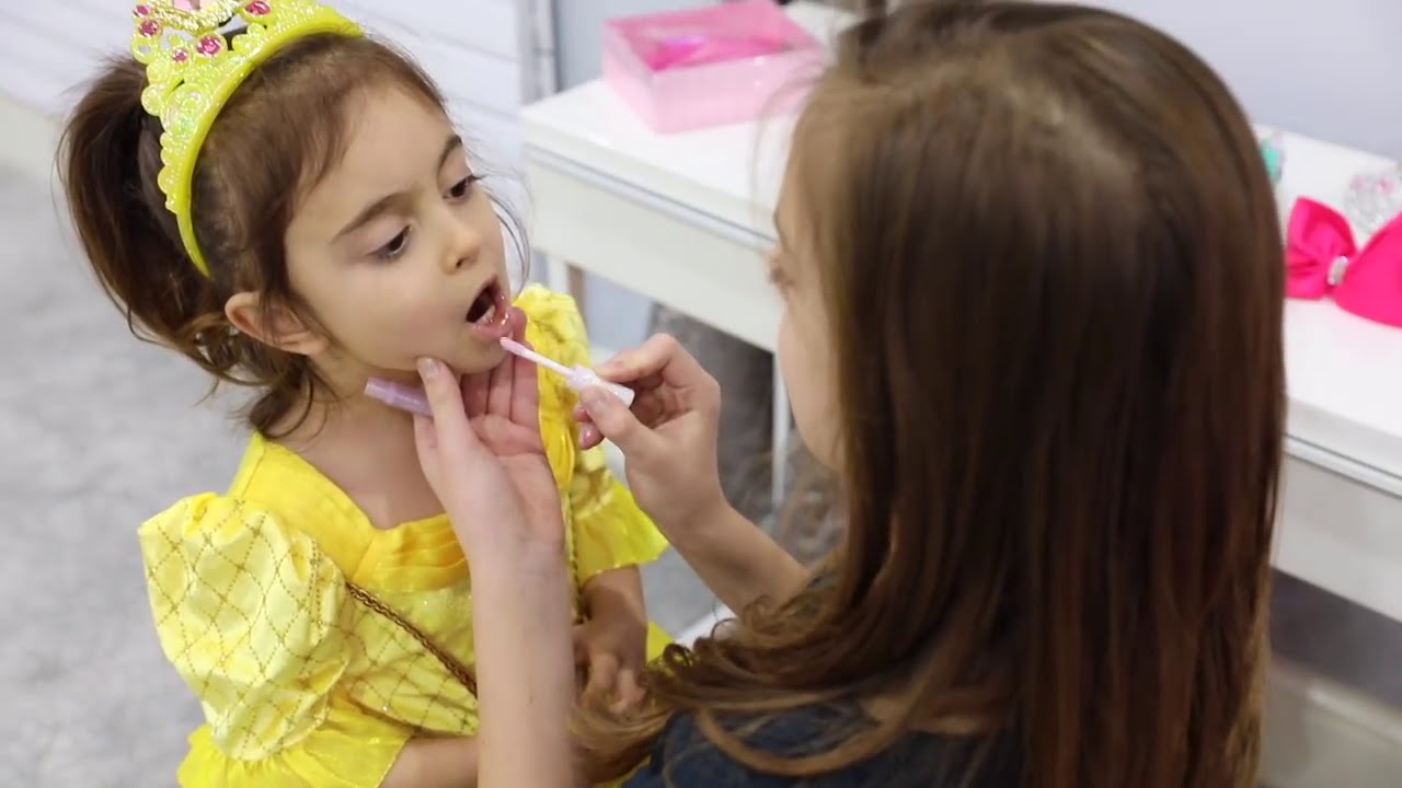 Emily Became a Princess Real Princess Dresses - YouTube