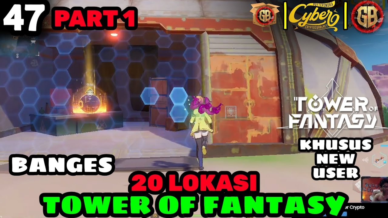 Lokasi Electronic Code & Gold Black Nucleus Banges Tower of Fantasy - Part 1 - YouTube