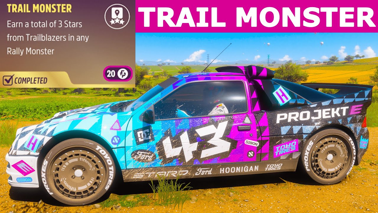 Daily Challenge - TRAIL MONSTER | Earn a total of 3 Stars from ...