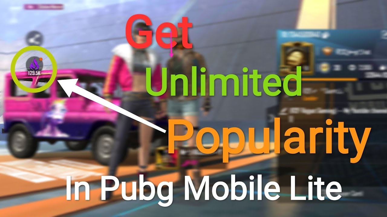 How to Get Unlimited Popularity🔥 Easily in | Pubg Mobile lite | 50k ...