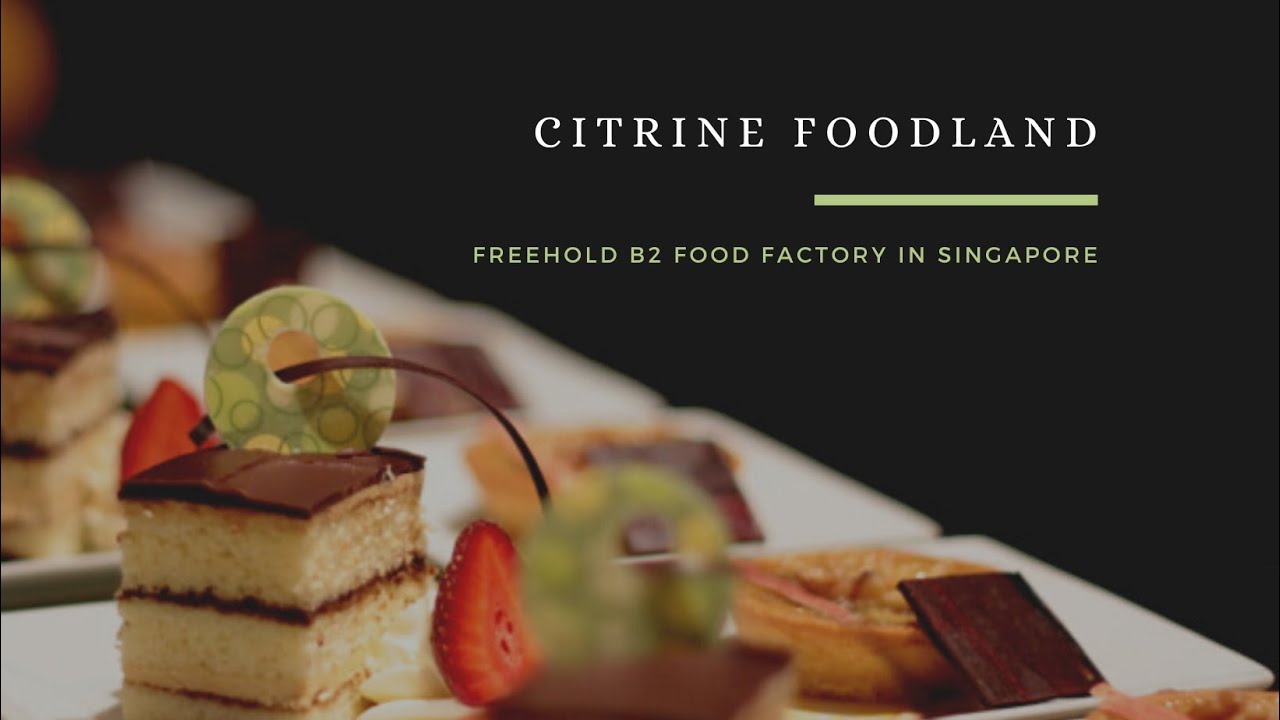 Singapore Citrine Foodland @ 33 Kim Chuan, Freehold B2 Food Factory. 永久 ...