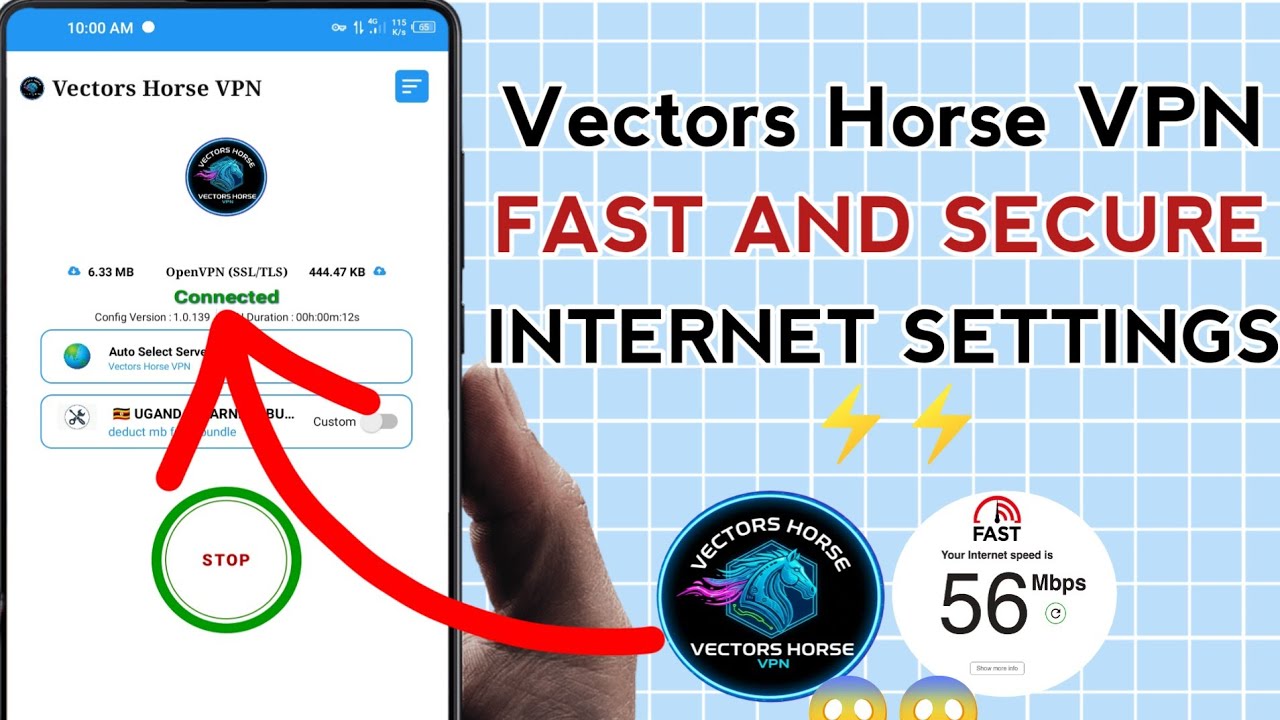 How To Setup Vectors Horse VPN with all Country Settings For Fast and ...