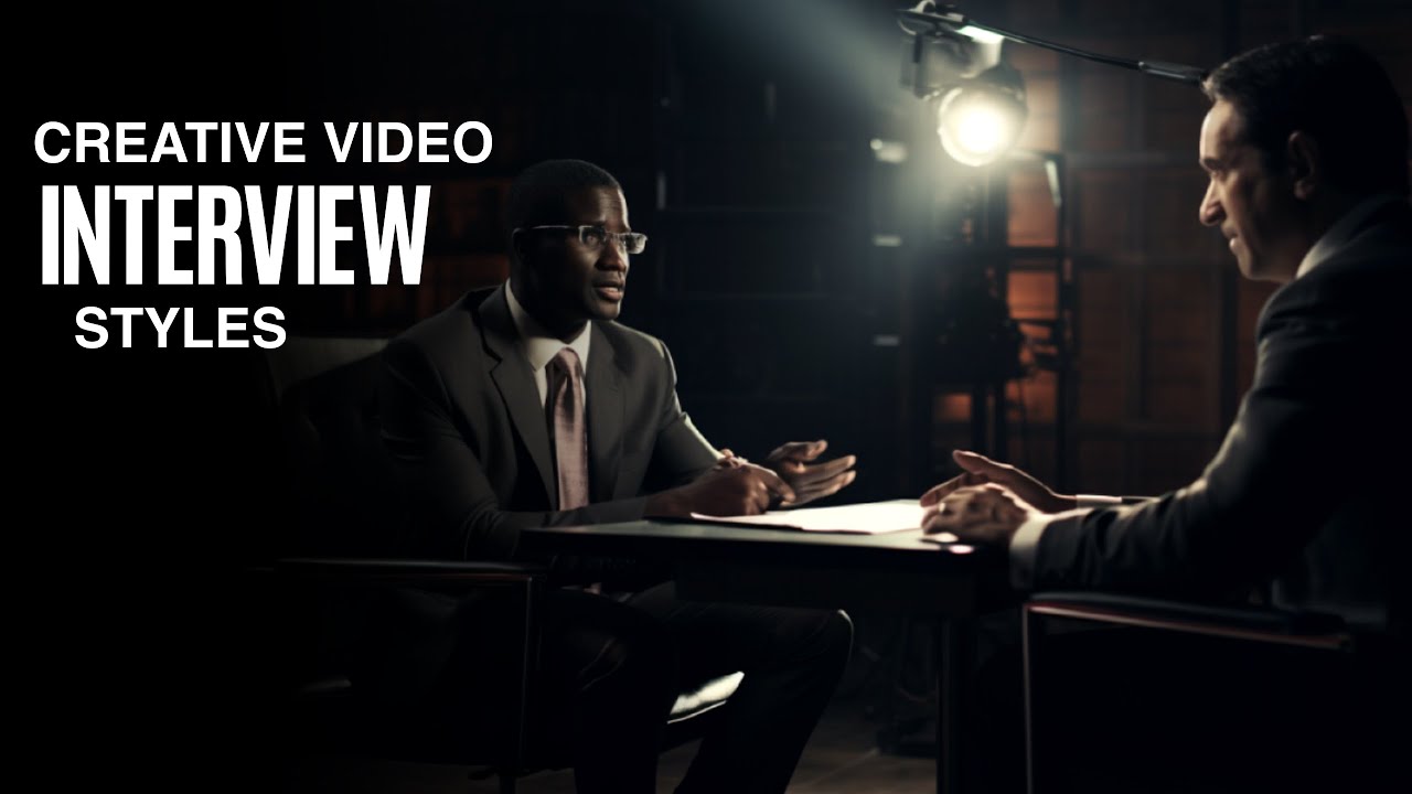 5 CREATIVE VIDEO INTERVIEW STYLES THAT THE PROS USE - YouTube