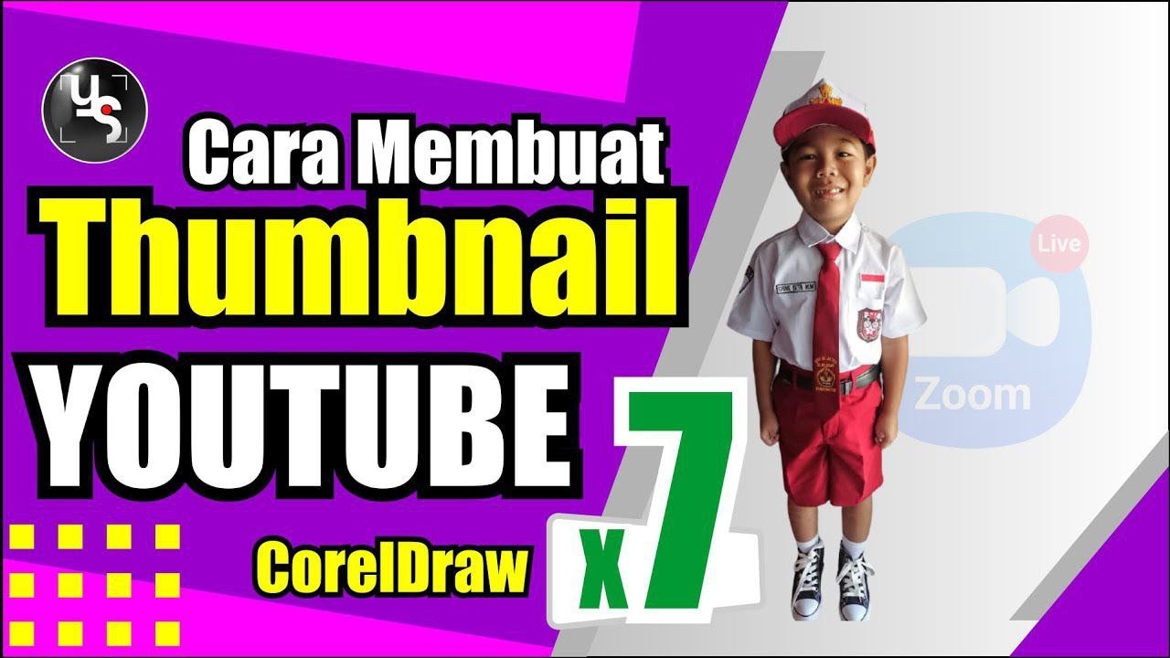 Cara Membuat Thumbnail Youtube dengan Corel Draw X7 - YouTube
