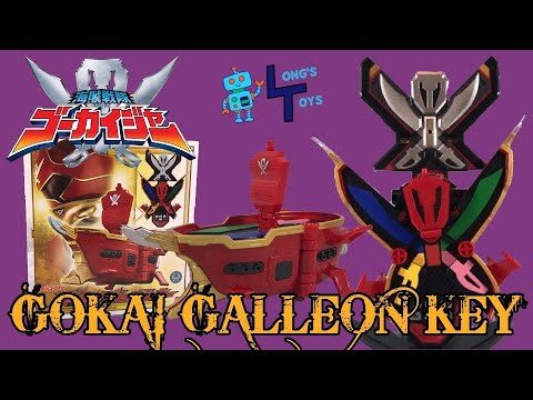 Ten Gokaiger Blu-Ray & Gokai Galleon Key Review - Kaizoku Sentai ...