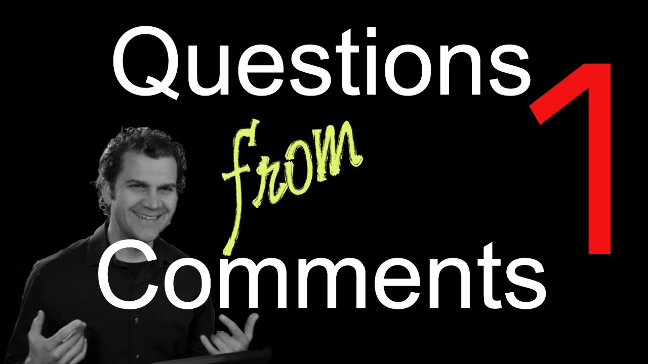 Singing Questions - Questions from Comments 1 - YouTube