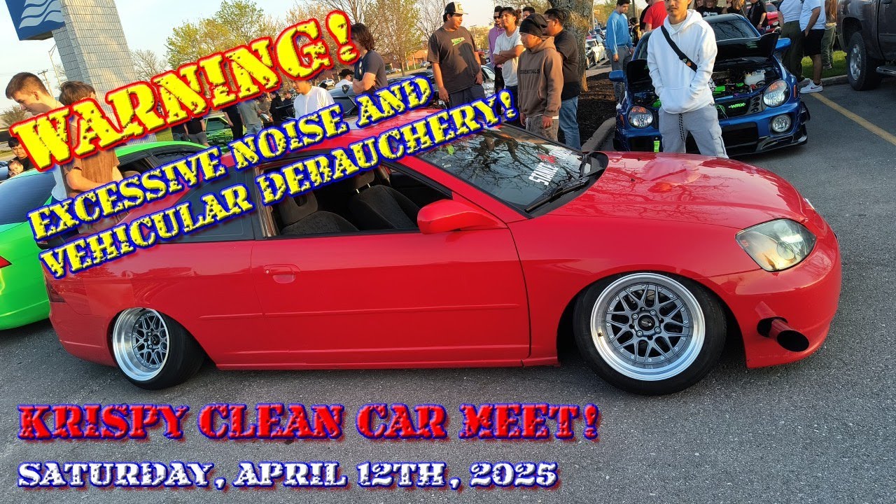 Krispy Clean Car Meet - Saturday April 12th, 2025 At Krispy Kreme - YouTube
