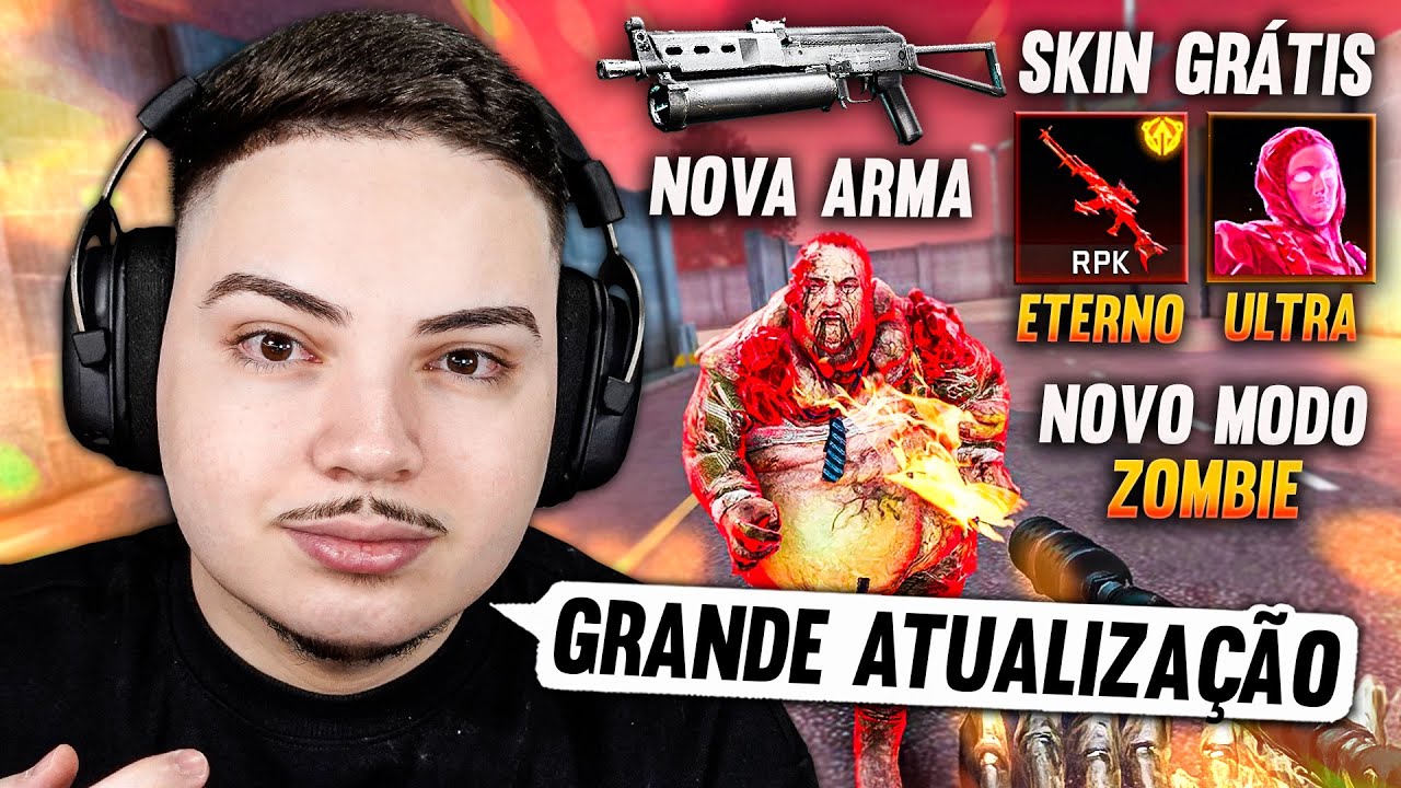 *GRANDE ATUALIZAÇÃO* NOVA ARMA + SKINS GRÁTIS no BLOOD STRIKE 🔥 (Novo ...