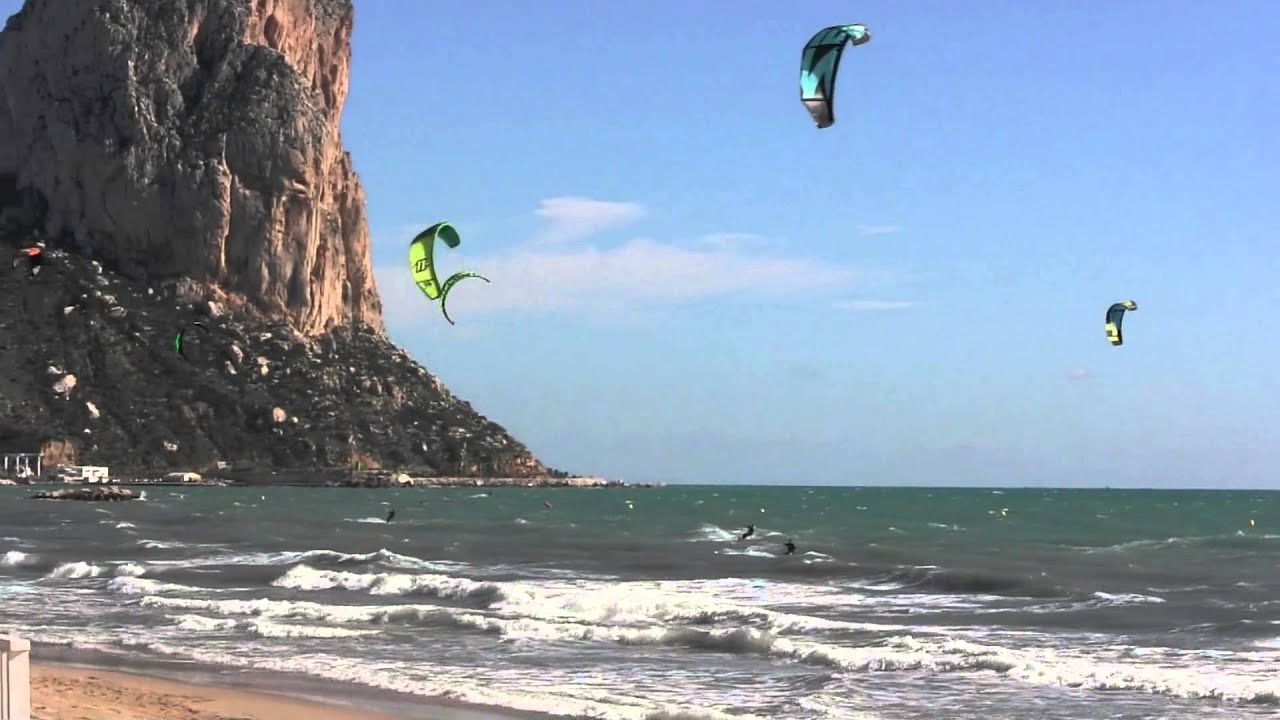 Kite Surfing Calpe - YouTube