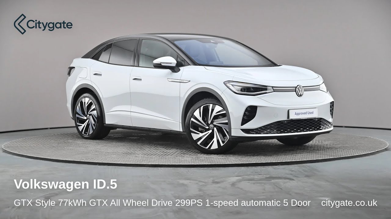 Volkswagen ID.5 - GTX Style 77kWh GTX All Wheel Drive 299PS 1-speed ...