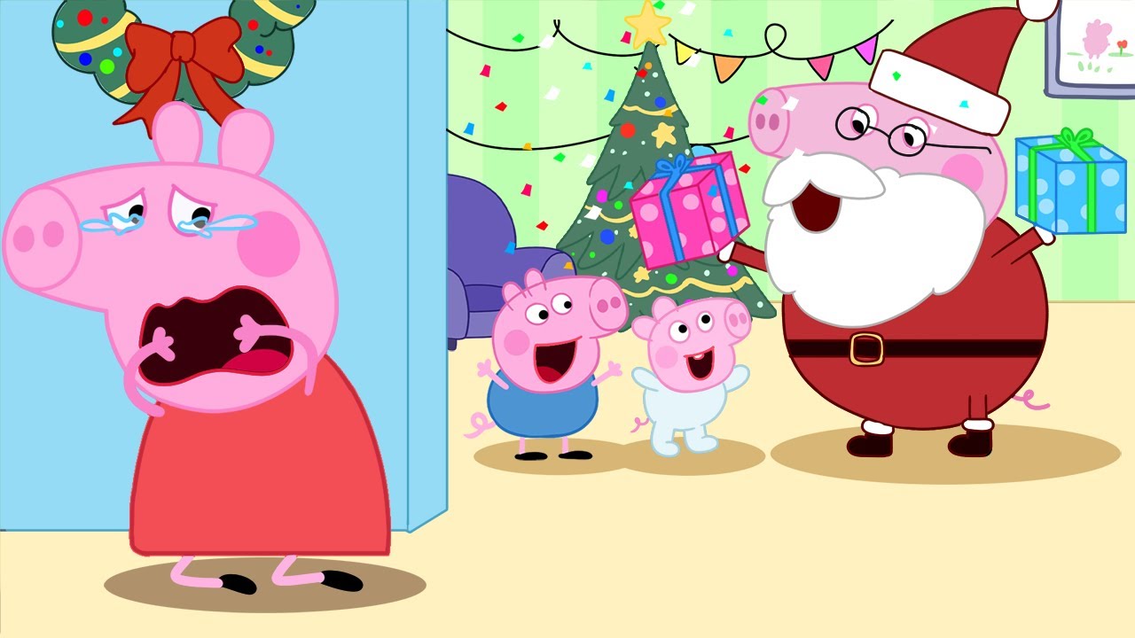 Oh no....! Poor Peppa Has No Christmas Present!!? | Peppa Funny ...