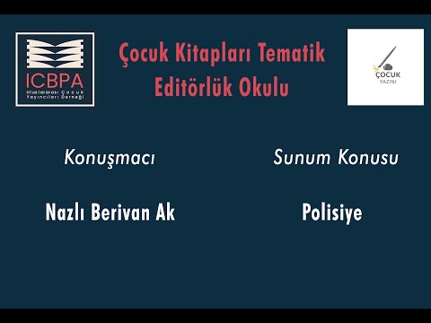 Çocuk Kitapları Tematik Editörlük Okulu | Nazlı Berivan Ak: Polisiye konuşmasından bir seçki