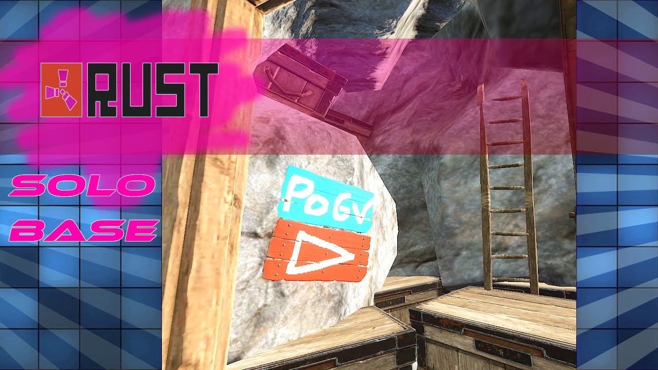 Rust - Best Base Build [SOLO Players] Tutorial - YouTube