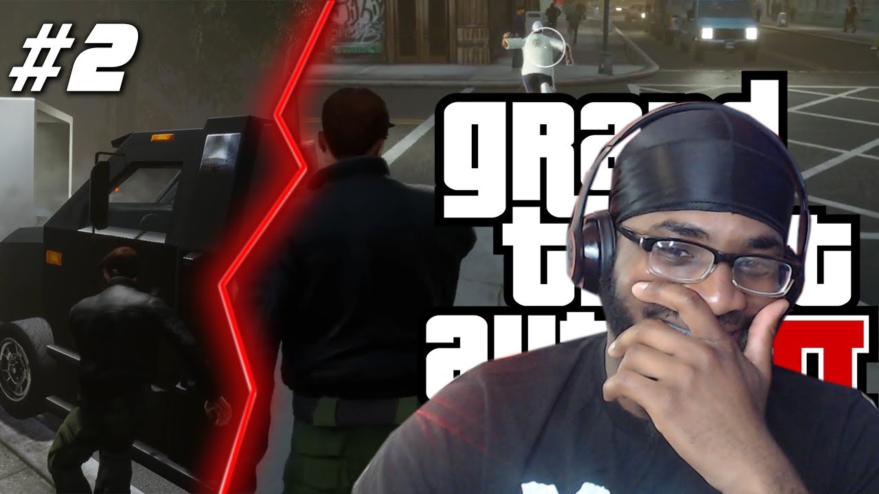 GRAND THEFT AUTO 3 FIRST TIME PLAYING #2 | WENT FROM HITMAN TO BANK ...