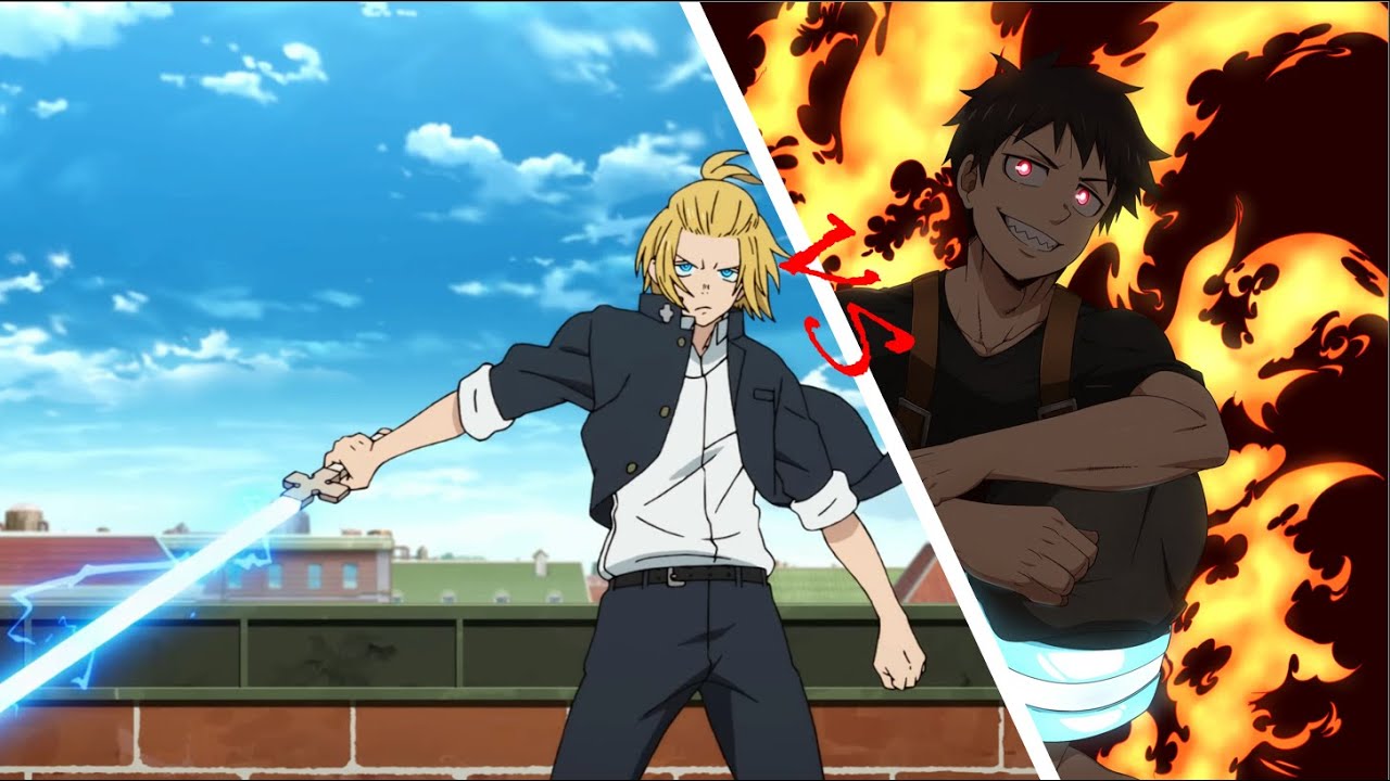 Shinra Kusakabe vs Arthur Boyle - YouTube