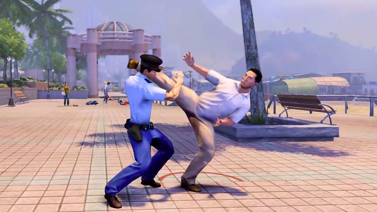 Sleeping Dogs - Melee Gameplay #1 - Police Officer Close Combat Rampage ...