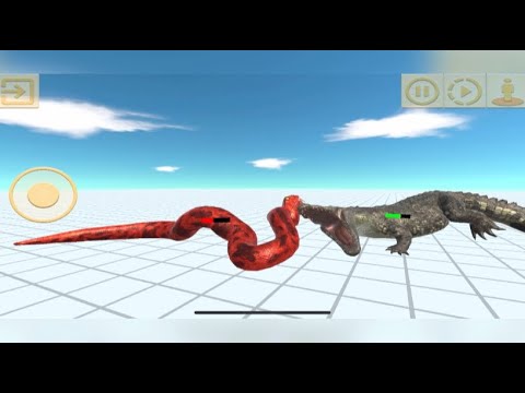 PURUSSAURUS vs TITANOBOA - ARBS - Animal Revolt Battle Simulator #arbs ...
