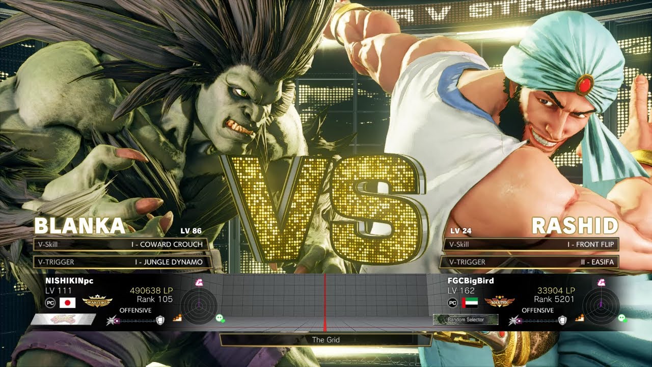 SFV Champion Edition 🔥 nishikin (Blanka) Vs FGCBigBird (Rashid) 🔥 ...