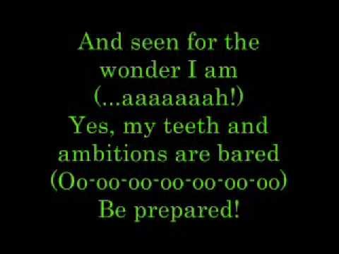 Be Prepared   lyrics