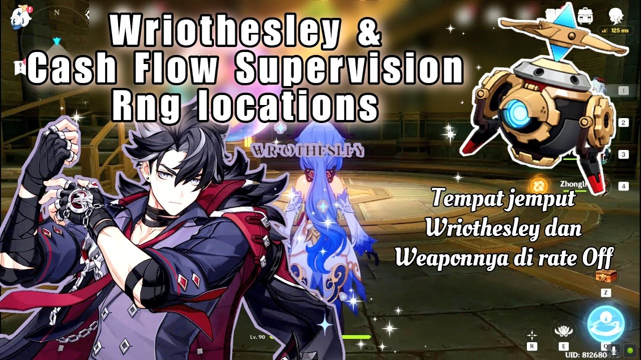 Wriothesley and Cash flow supervision Rng locations trick gacha rate ...