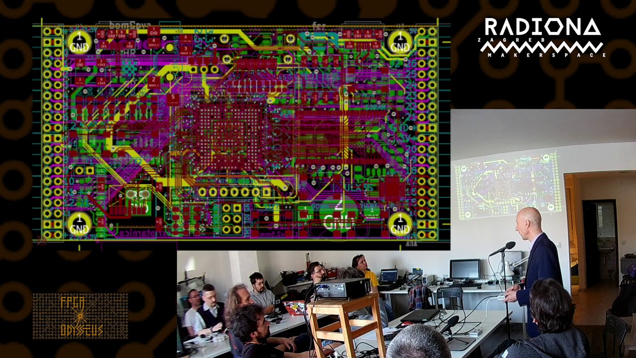 ULX3S Open source ECP5 FPGA development board presentation - YouTube