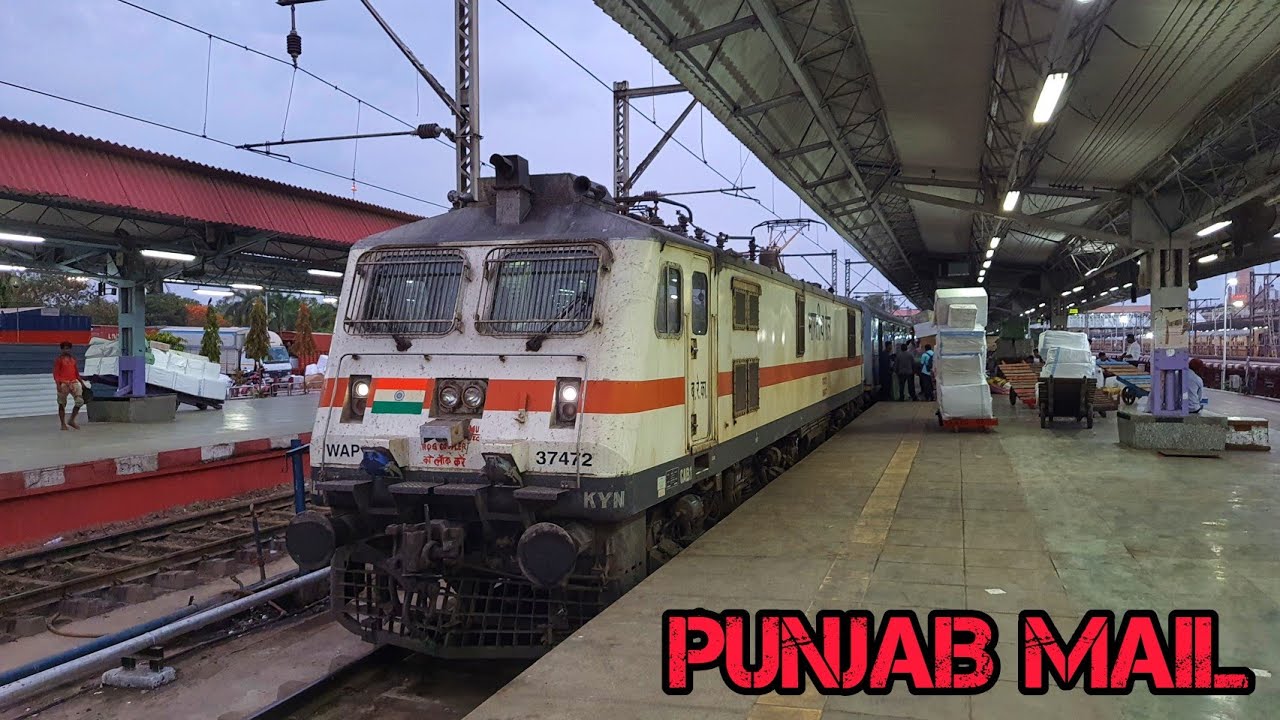 CELEBRATING 110TH Birthday of PUNJAB MAIL 12137 DN at CSMT - YouTube