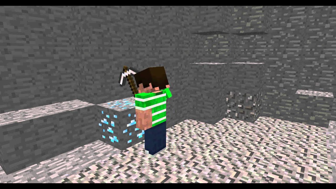 Minecraft Animation: Mining! - YouTube