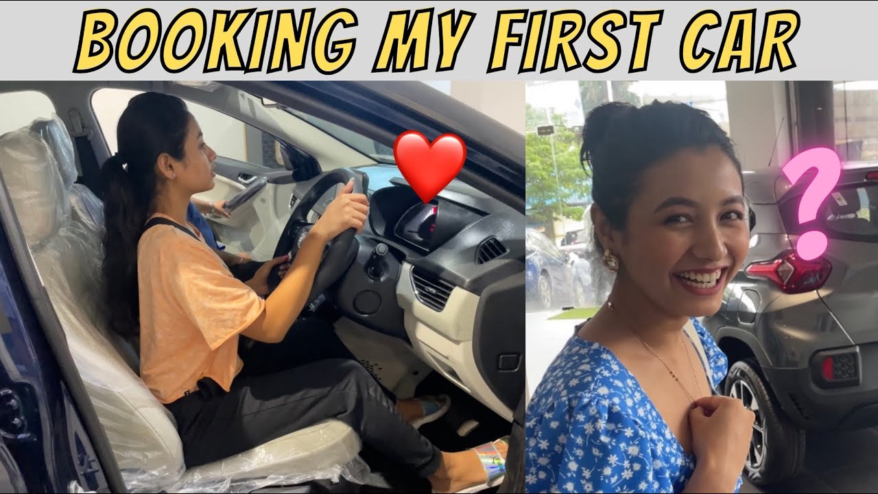 Booking my first car ️ - YouTube