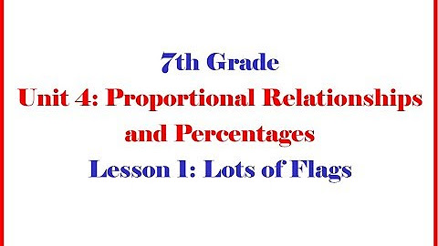 Illustrative Math Grade 7 Unit 4 Proportional Relationships ...